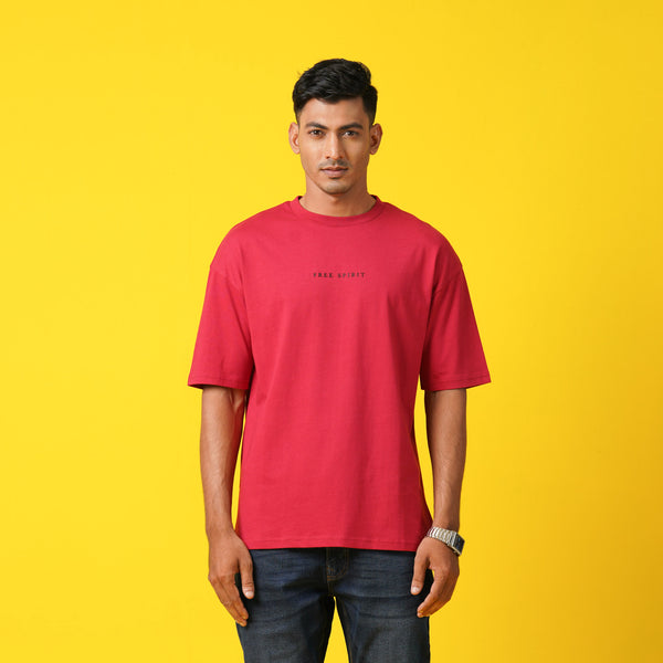 Mens Vintage Red T-Shirt – TwelveBd