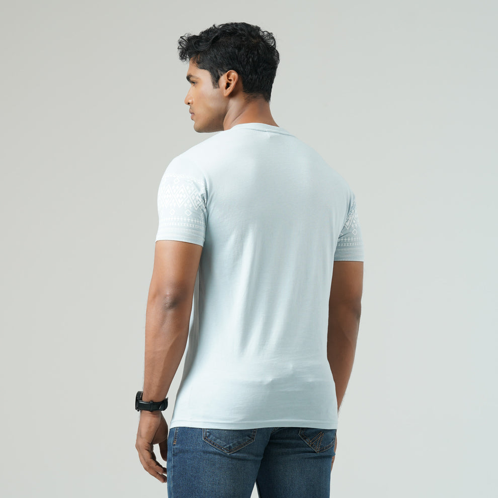 Mens Light Blue T-Shirt – TwelveBd