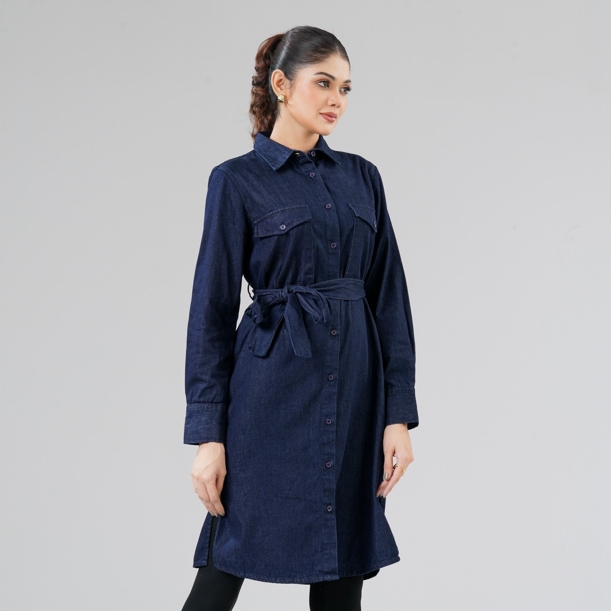 Women's Indigo Dress – TwelveBd