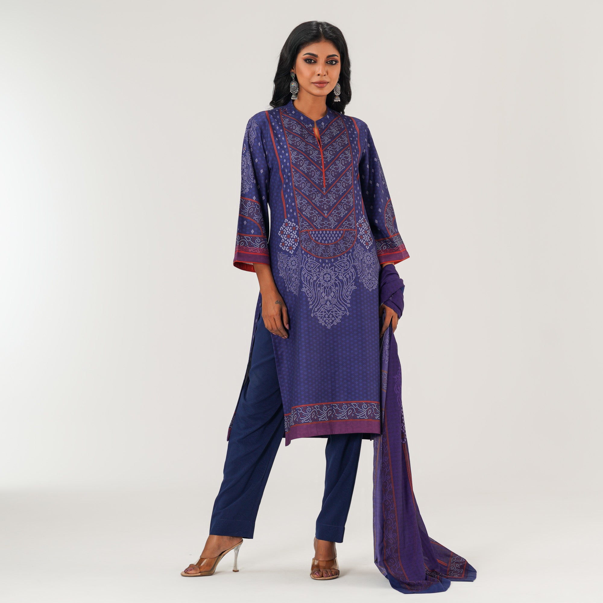 Womens Blue Three Piece Set – TwelveBd