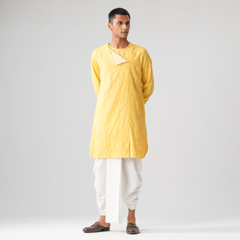 Mens Yellow Panjabi – TwelveBd
